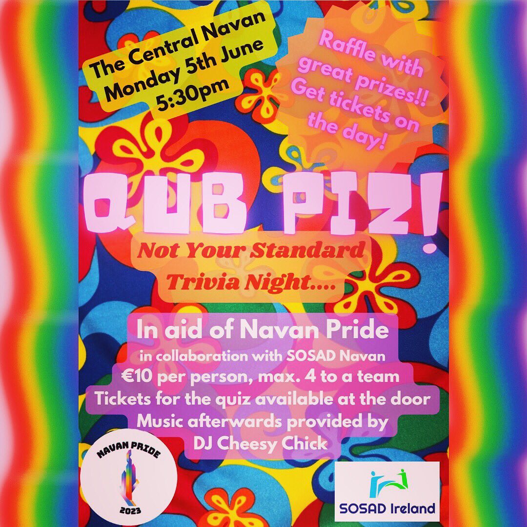 Navan Pride – celebrate and embrace the LGBTQ+ friends, family and ...